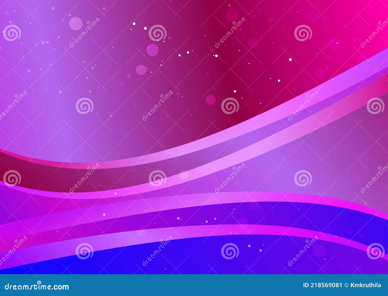 Wavy Pink And Blue Gradient Background Cartoon Vector | CartoonDealer ...