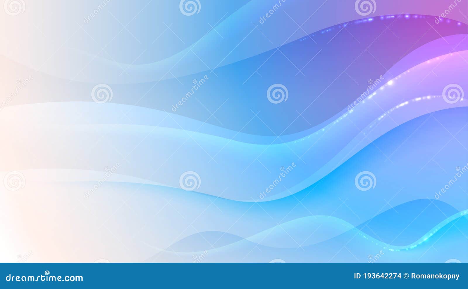 Wavy Pink And Blue Gradient Background Cartoon Vector | CartoonDealer ...