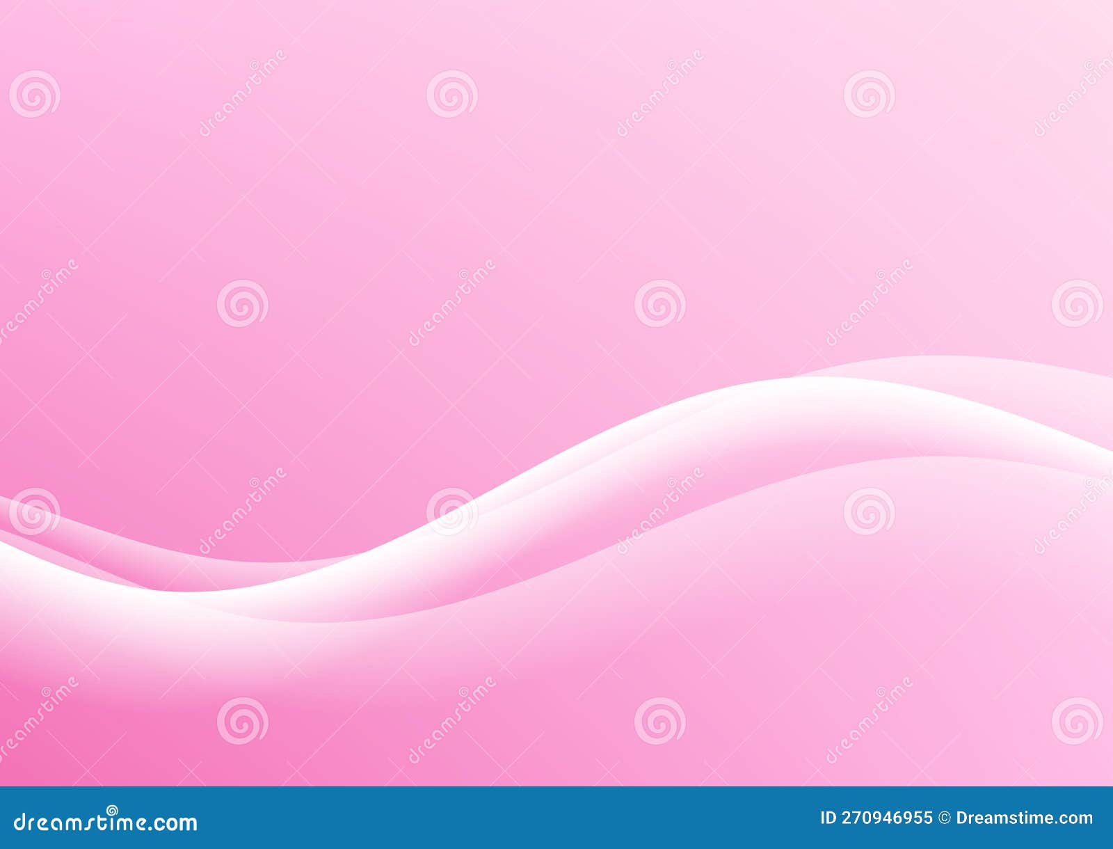 Wavy Pink Color Background Template Stock Vector - Illustration of ...