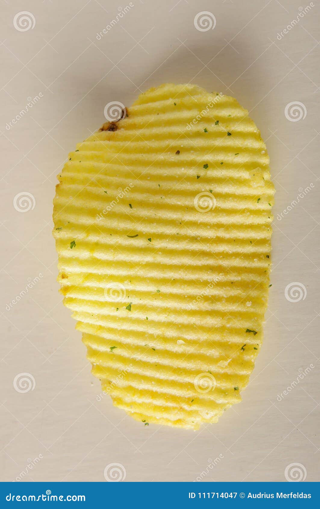 Wavy potato chip stock image. Image of isolated, cracker - 111714047