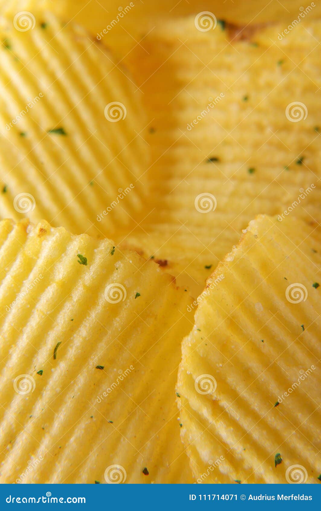 Wavy Potato Chips Abstract Texture Pattern Stock Image - Image of oily ...