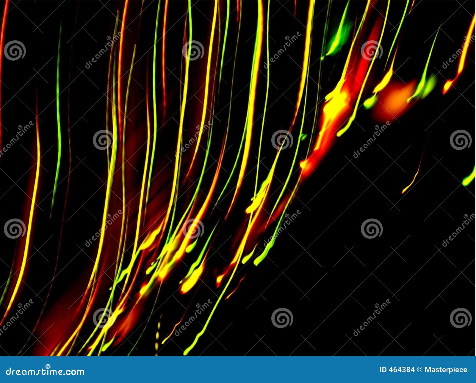 Wavy Rainbow Laser Light stock photo. Image of optic, scatter - 464384
