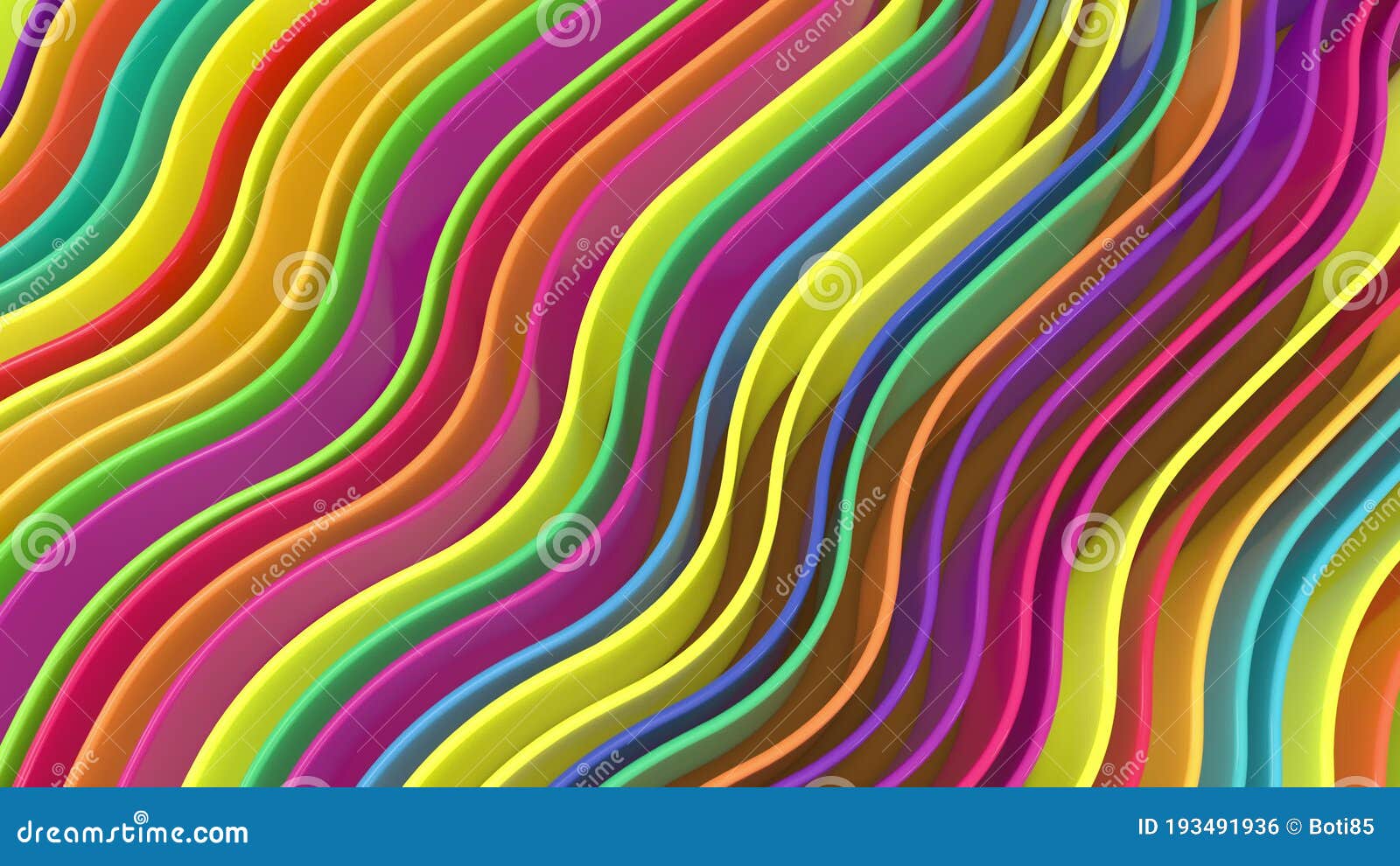 Wavy Random Multi Color Close Stock Footage - Video of liquid ...