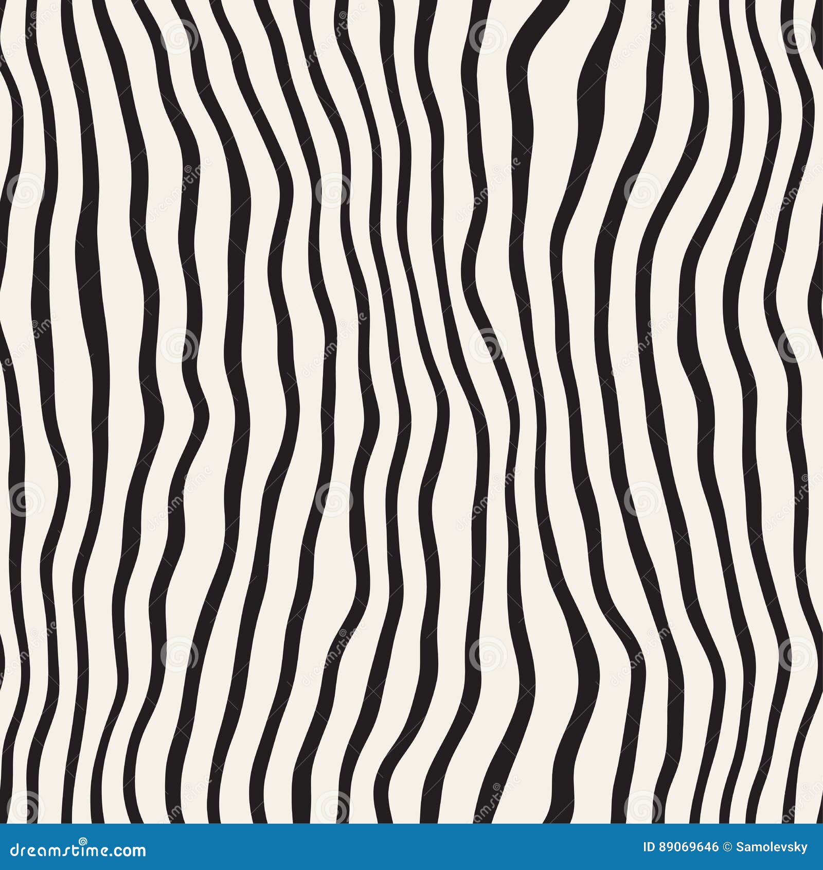 Wavy Ripple Hand Drawn Lines. Abstract Geometric Background Design ...