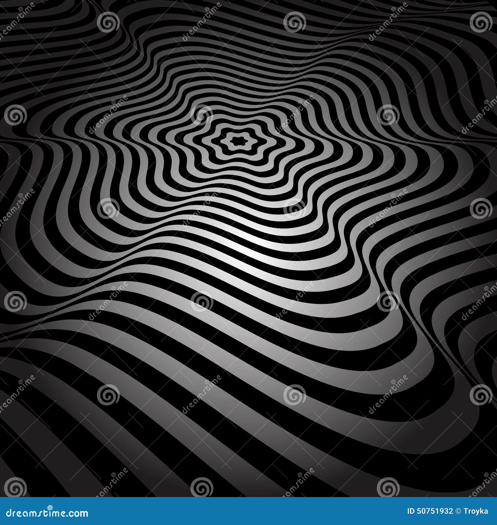 Wavy rotation movement. stock vector. Illustration of decor - 50751932