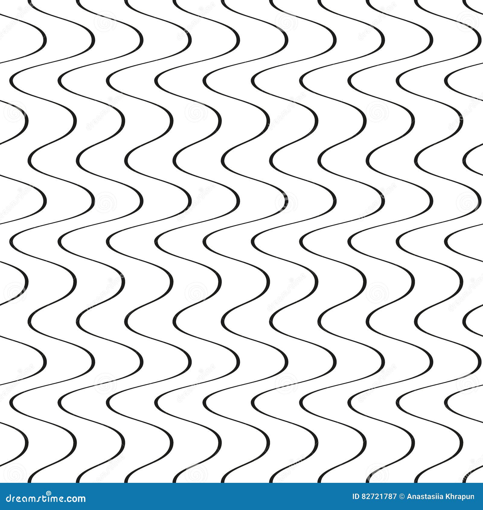 Wavy Seamless Pattern. Abstract Background Stock Vector - Illustration ...
