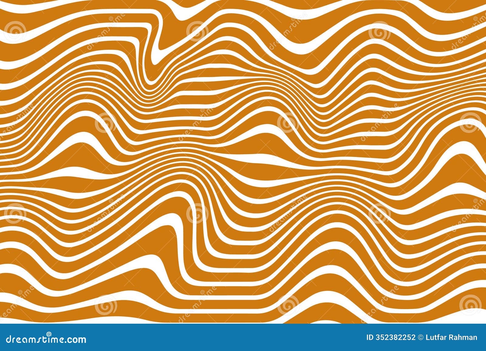 Wavy Caramel Pattern. Vector Swirl Toffee Splash Background. Abstract ...