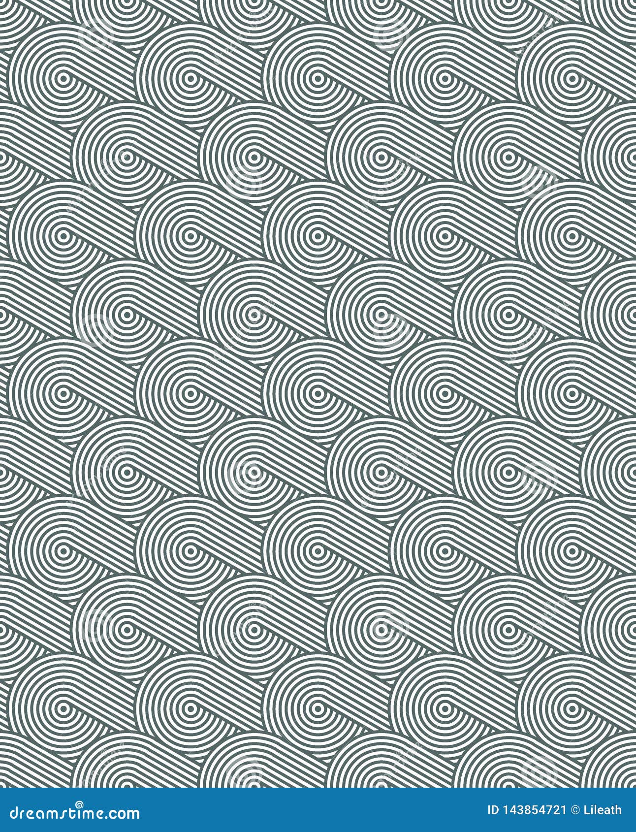 Concentric Repeating Circles Icon. Assymmetric Ring Shapes. Radio ...