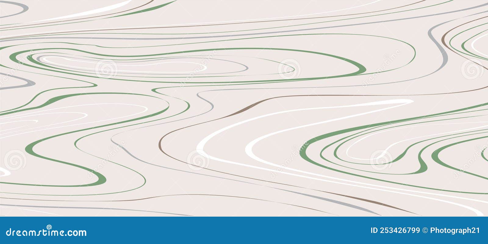 Wavy Stripe Pattern, Abstract White Background Stock Vector ...