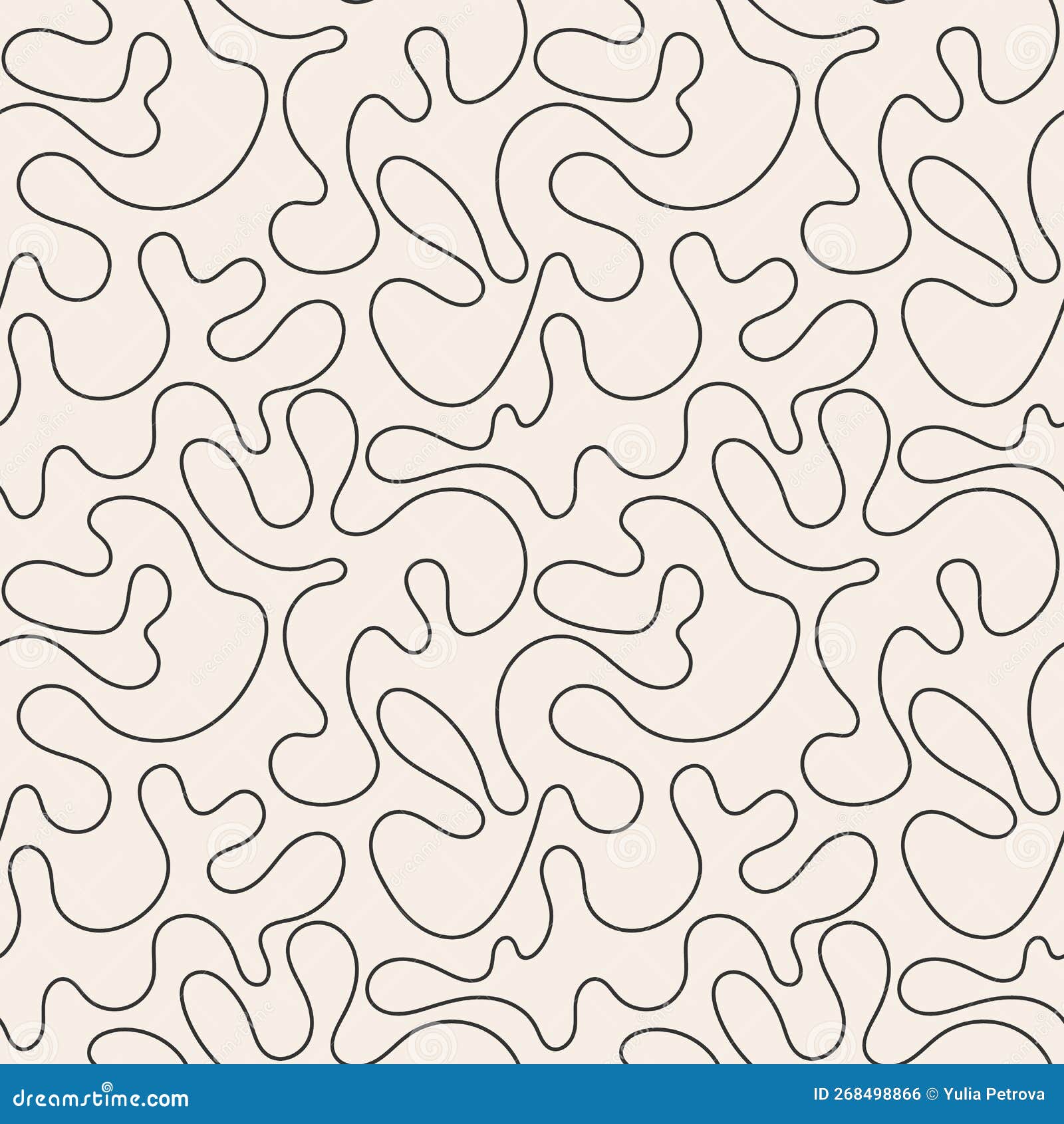 Wavy Stripes Seamless Pattern Stock Illustration - Illustration of ...