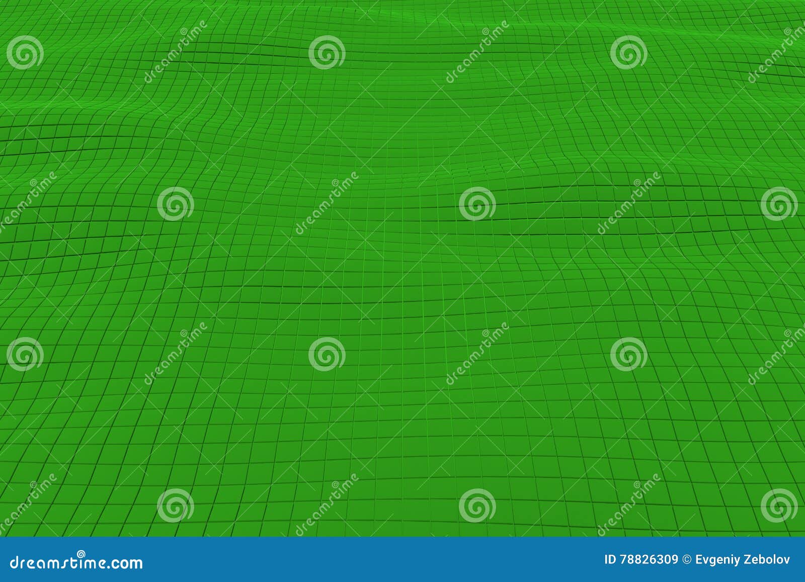 Wavy surface made of cubes stock illustration. Illustration of creative ...