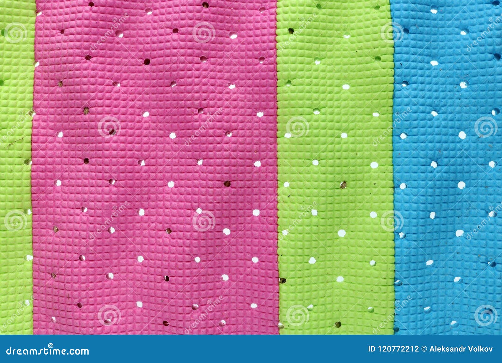Wavy Surface of Strips of Multi-colored Soft Plastic Stock Photo ...