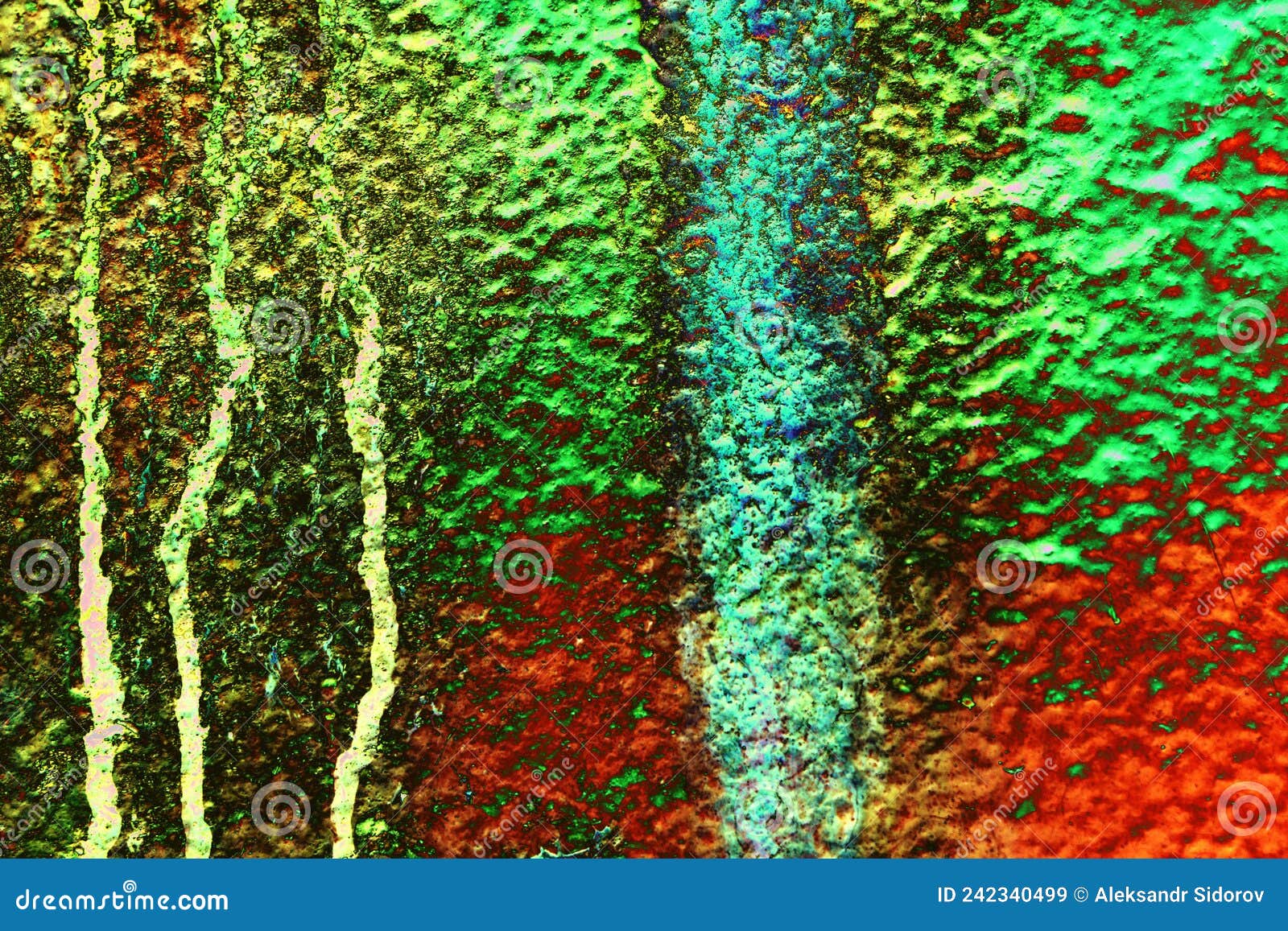 Wavy Texture. Glowing Wavy Ribbed Steel Surface. Changed Color Scheme ...