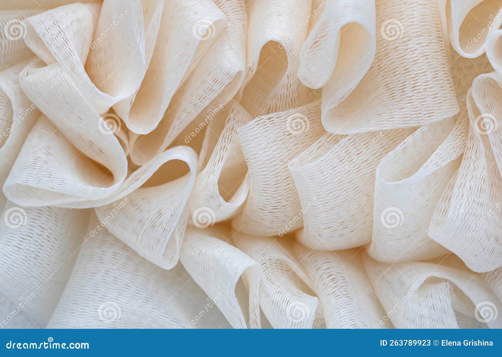Wavy Texture of Washcloth Close Up. Abstract Background and Texture ...