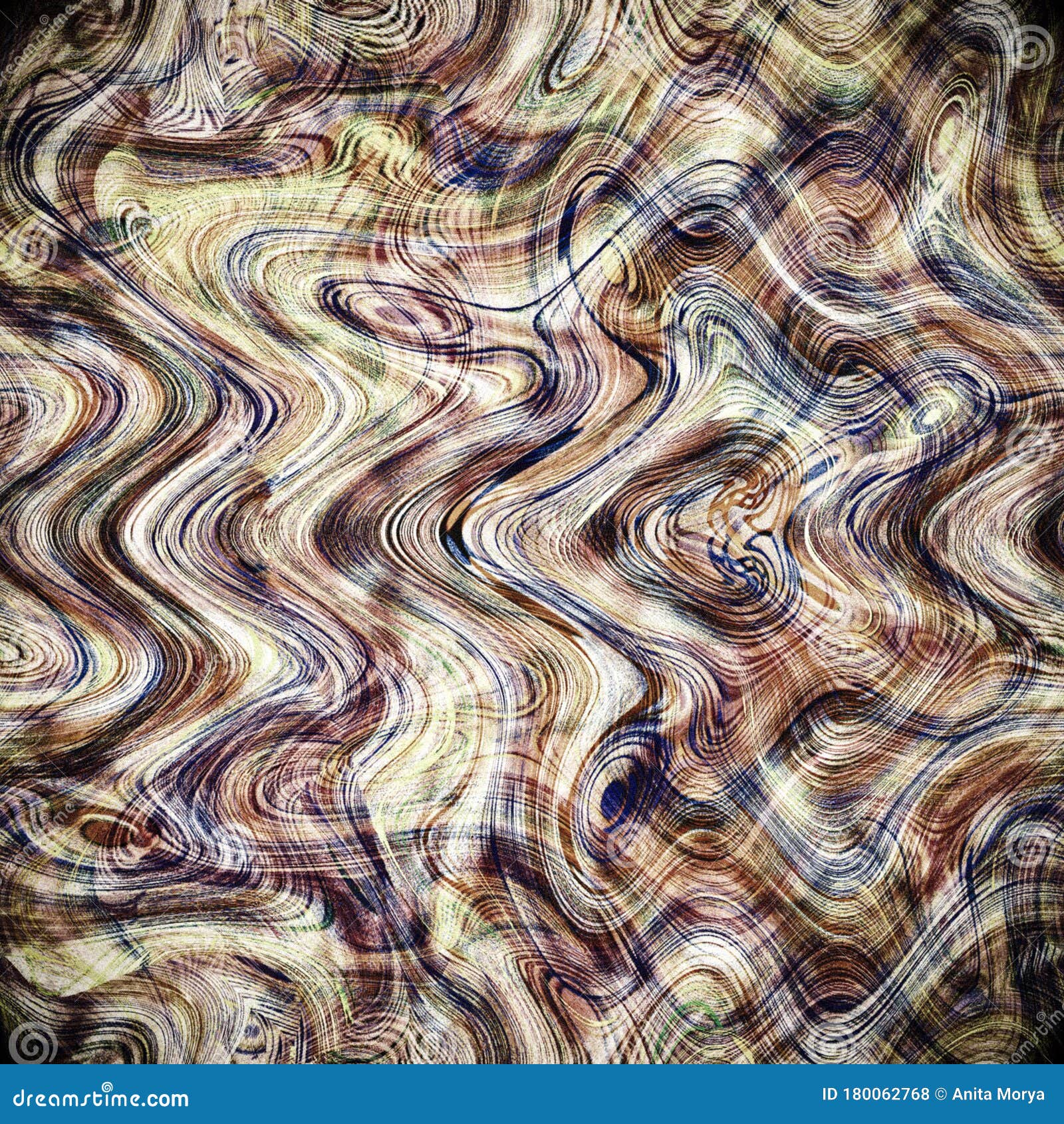 Wavy Thread Pattern Web Graphic Colorful Design Stock Illustration ...