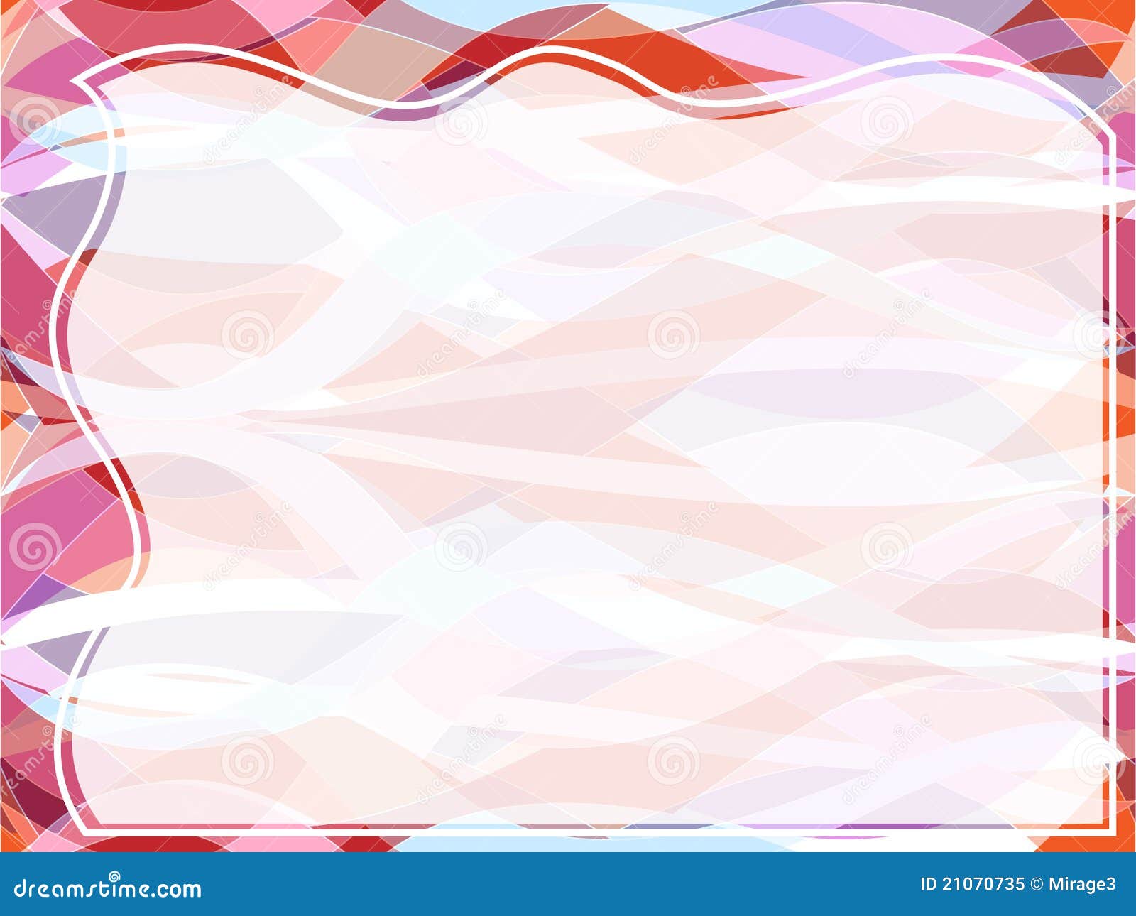 Wavy Transparent Retro Slide Background Stock Vector - Illustration of ...