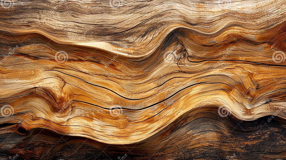Wavy tree bark texture stock illustration. Illustration of natural ...