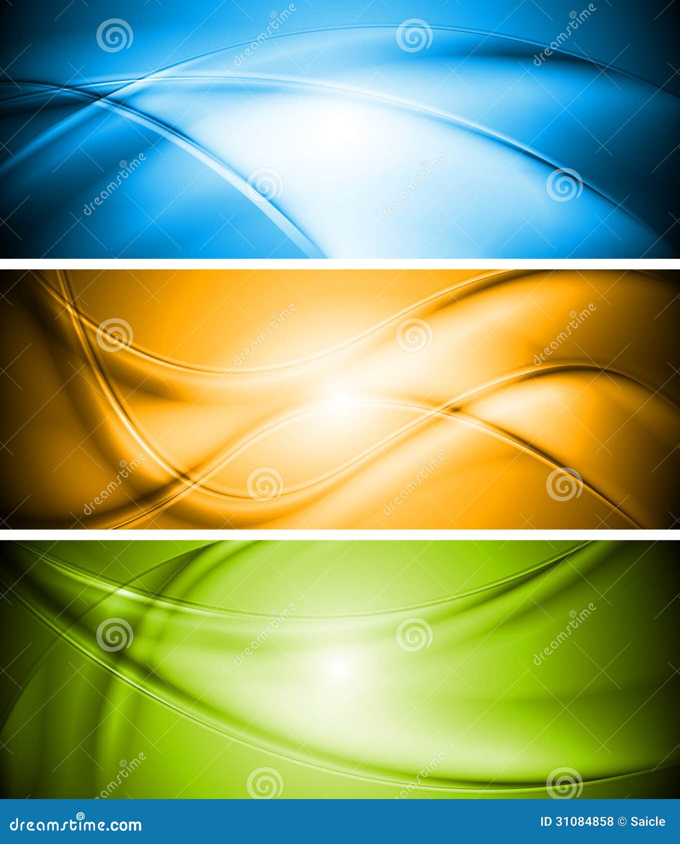 Wavy vector banners design stock vector. Illustration of elegant - 31084858