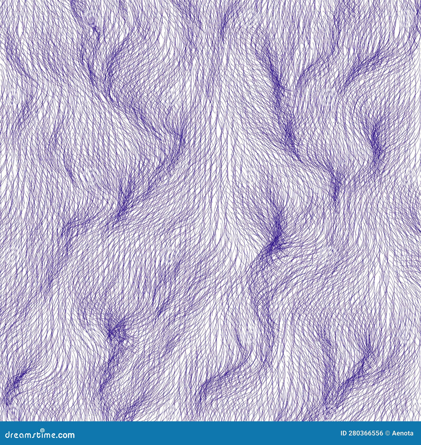Wavy vector fur stock vector. Illustration of funiculus - 280366556