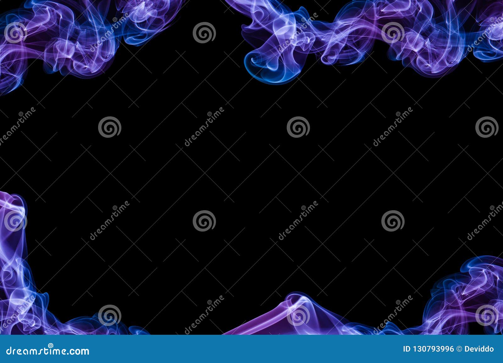 Violet Smoke on Black Background Stock Photo - Image of motion, fume ...