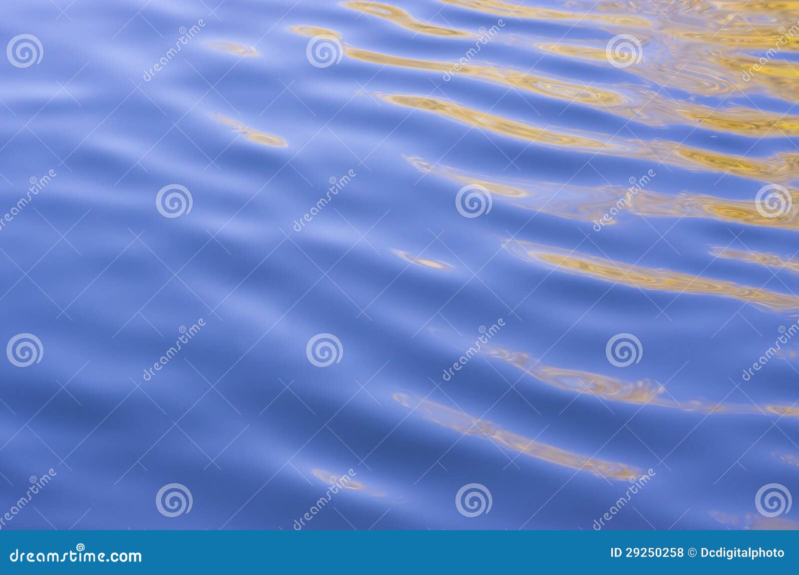 Wavy Water Reflection Abstract Stock Photo - Image of water, horizontal ...