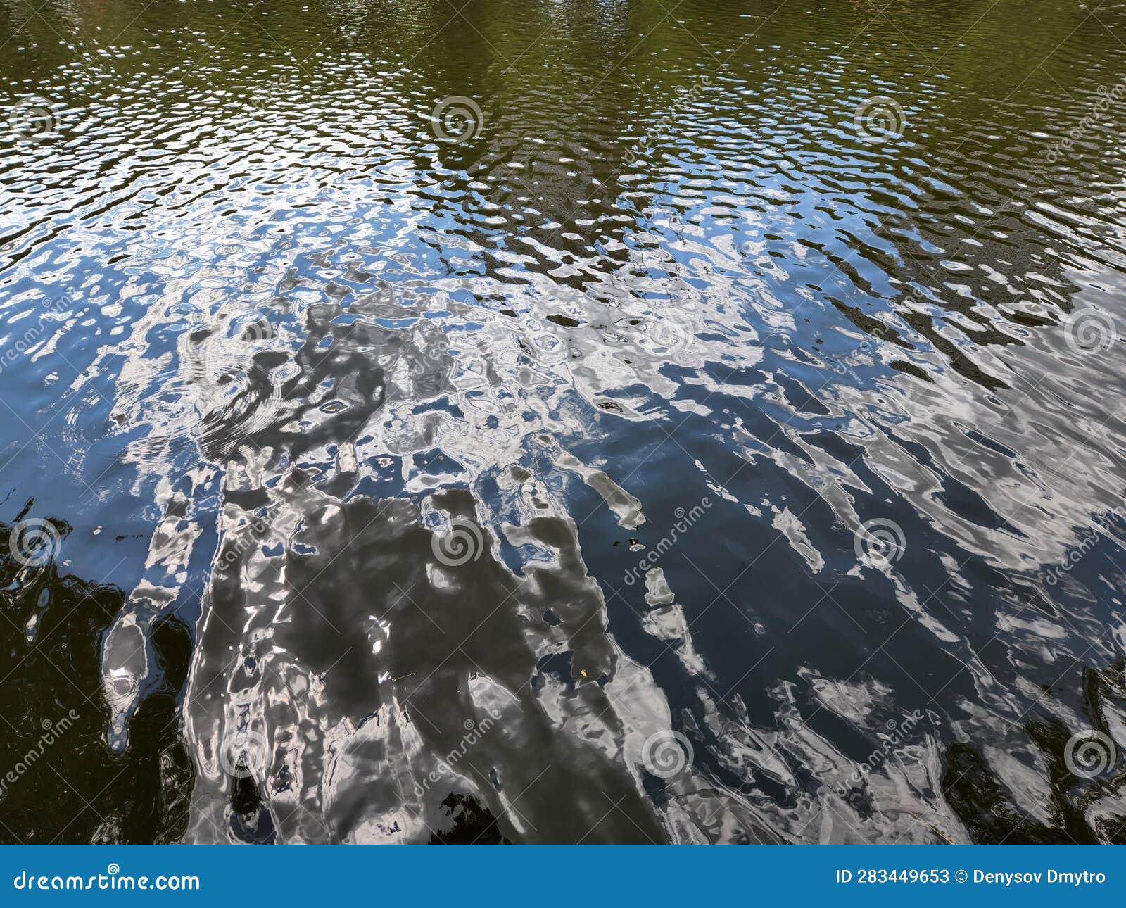 Wavy water surface. Water stock image. Image of lake - 283449653