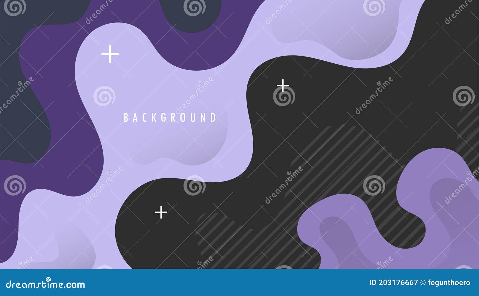 Wavy, Wave Shape with Purple, Violet Color. Background Template Design ...