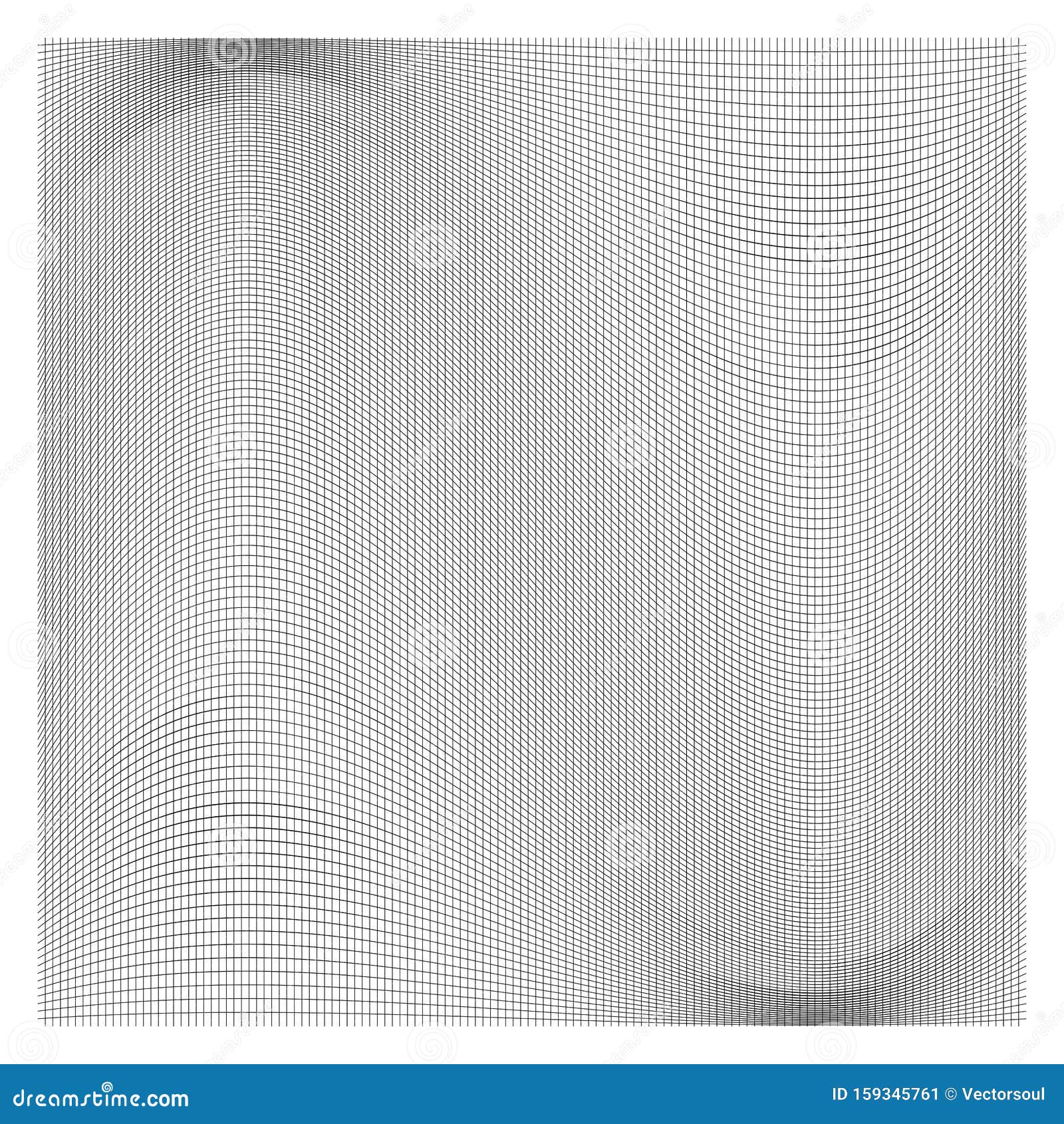 Wavy, Waving Thin Lines. Camber, Crook, Squeeze Stretch Distortion on ...