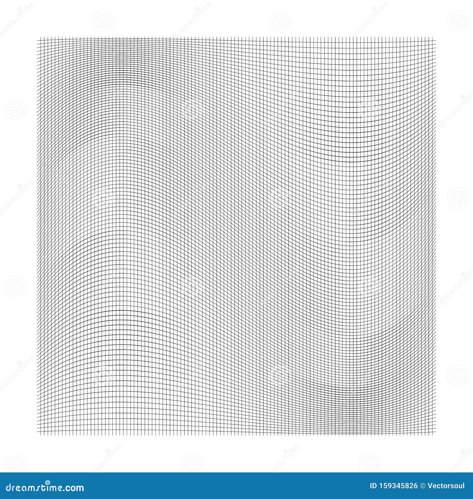 Wavy, Waving Thin Lines. Camber, Crook, Squeeze Stretch Distortion on ...