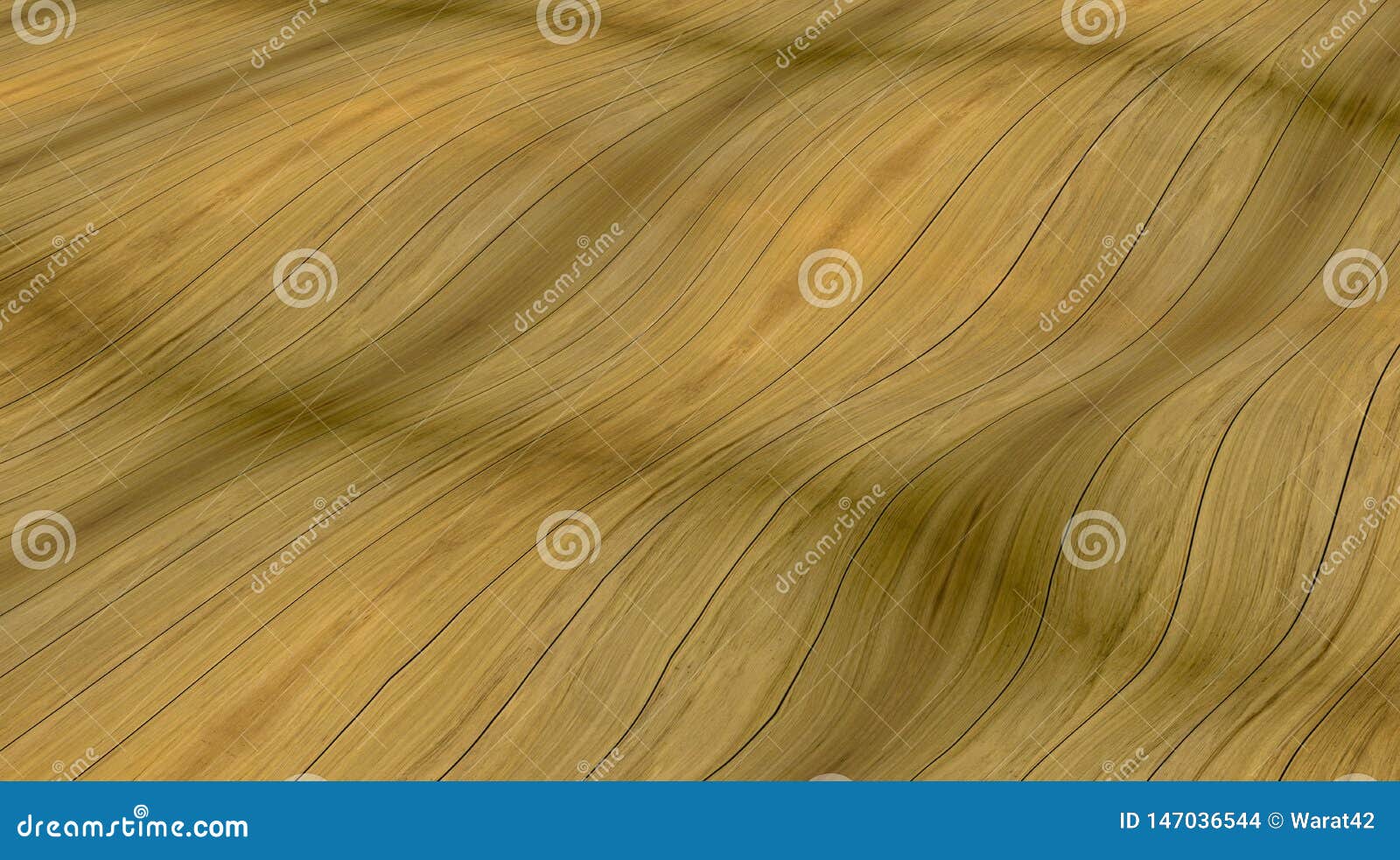 Wavy Wood Floor,Blue Background Royalty-Free Stock Image ...