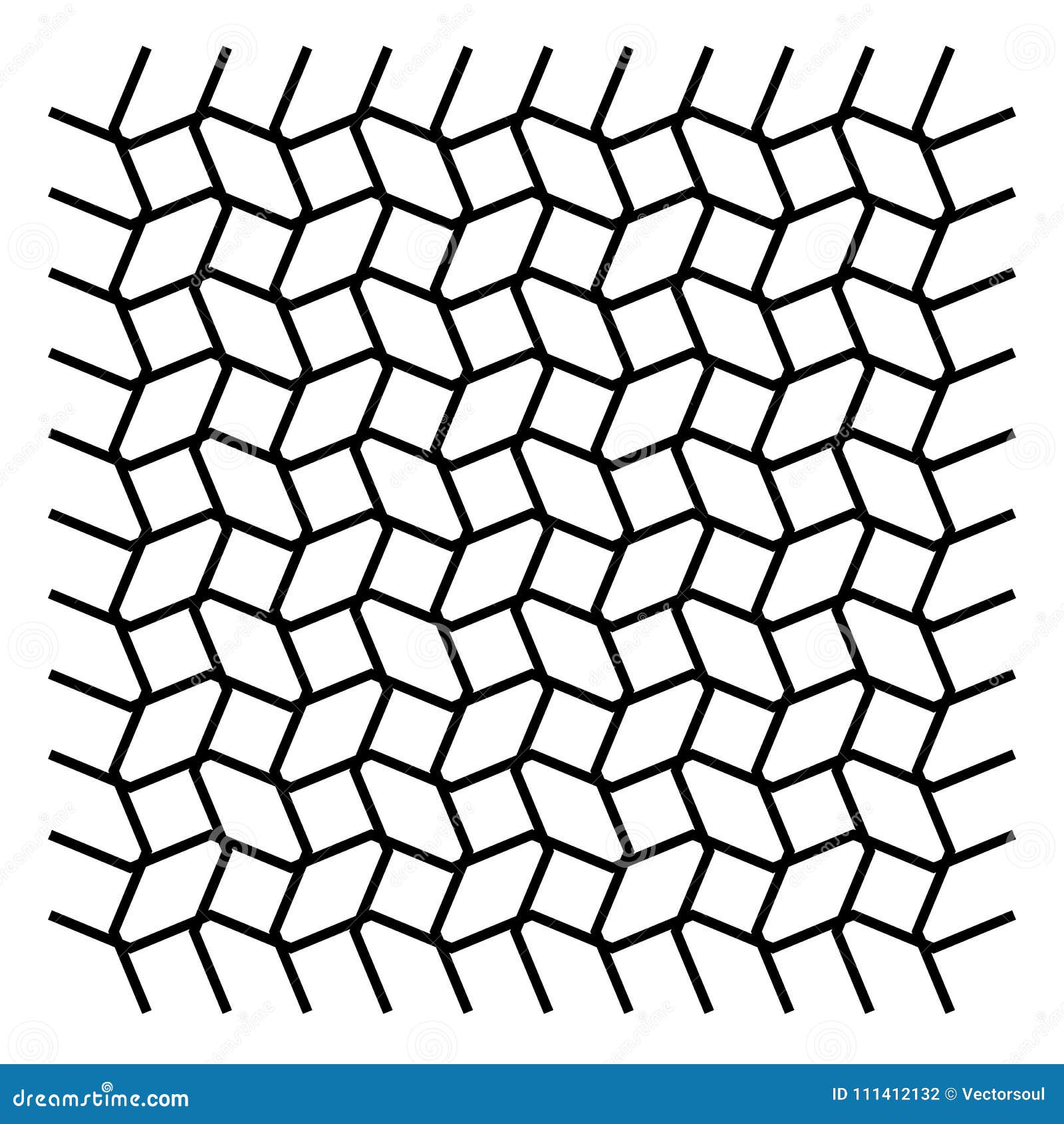 Wavy, Zig Zag, Criss Cross Grid Pattern Stock Vector - Illustration of ...