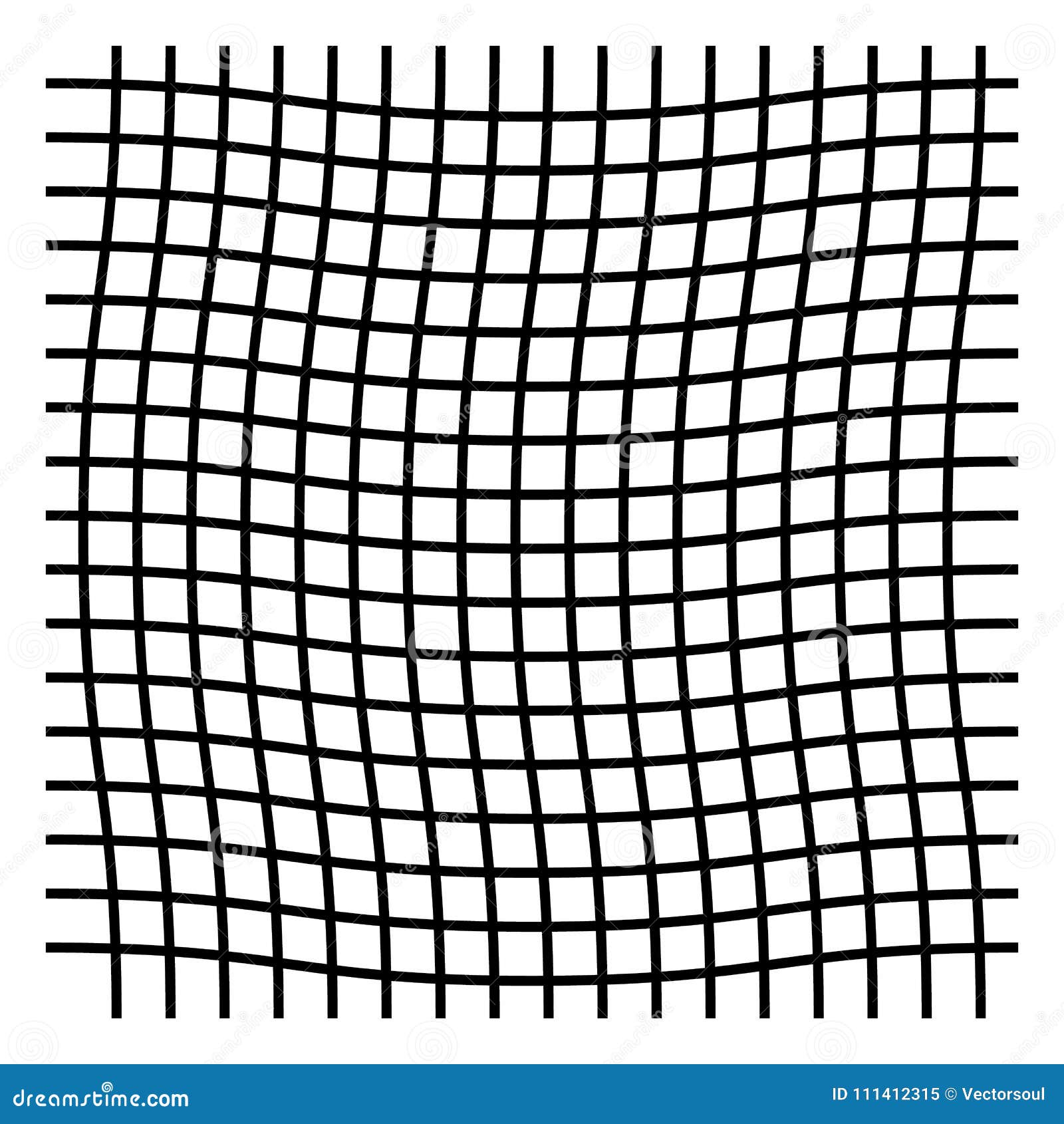 Wavy, Zig Zag, Criss Cross Grid Pattern Stock Vector - Illustration of ...