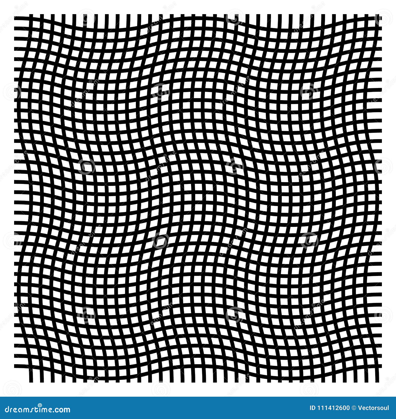 Wavy, Zig Zag, Criss Cross Grid Pattern Stock Vector - Illustration of ...