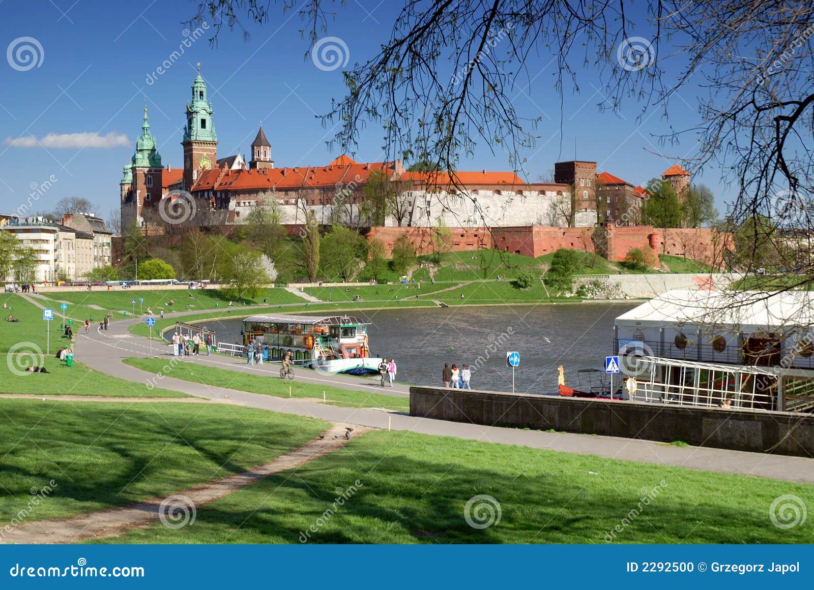 Wawel - Castello Reale a Cracovia Fotografia Stock - Immagine di ...