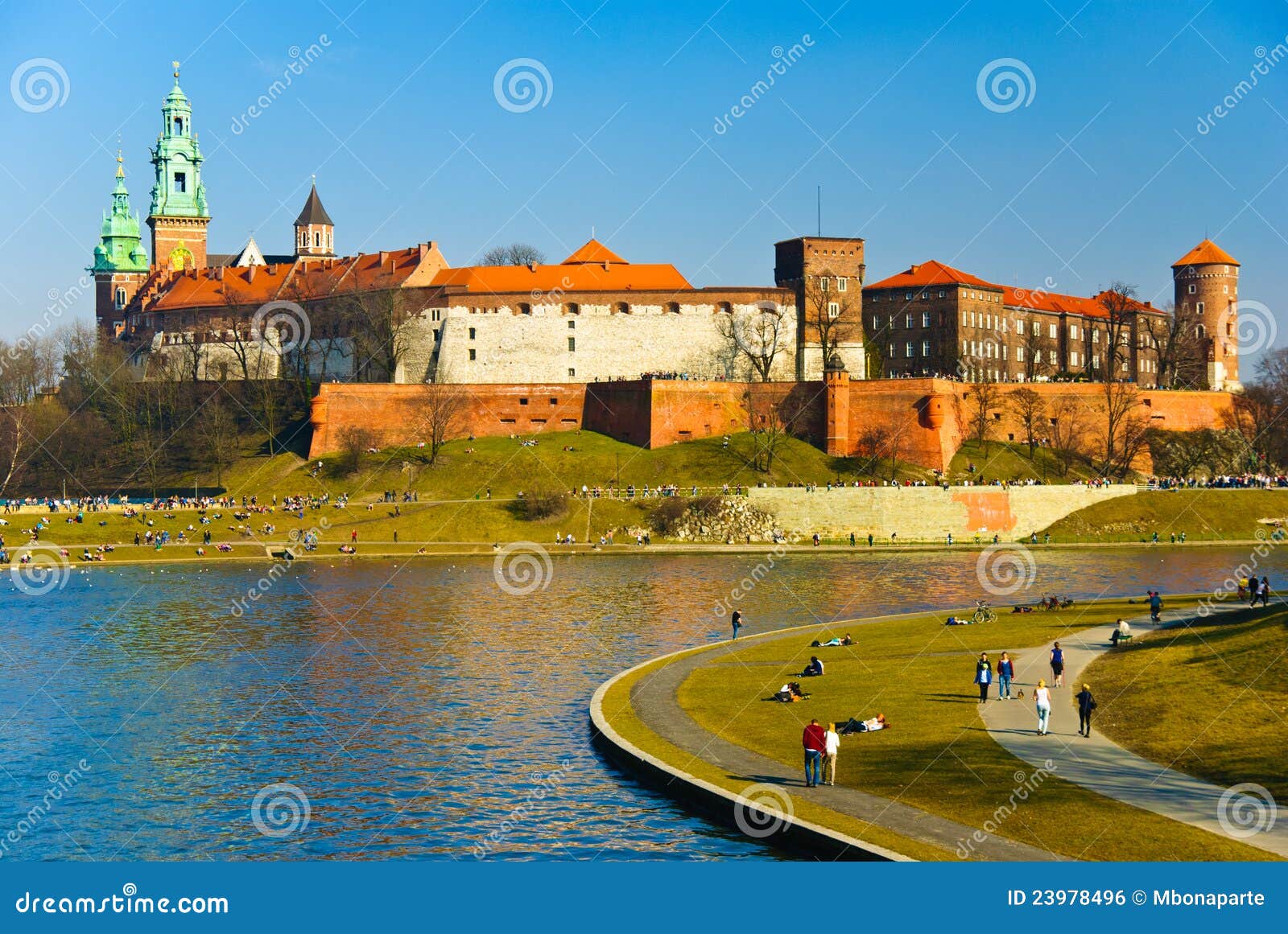 Cracow, Poland . Architecture In The Illustration. Historical Buildings ...