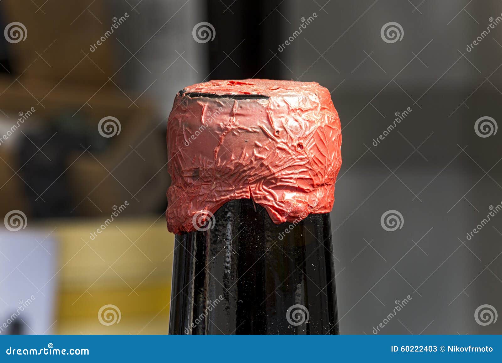 Wax cork stock image. Image of isolated, beverage, bottleneck - 60222403