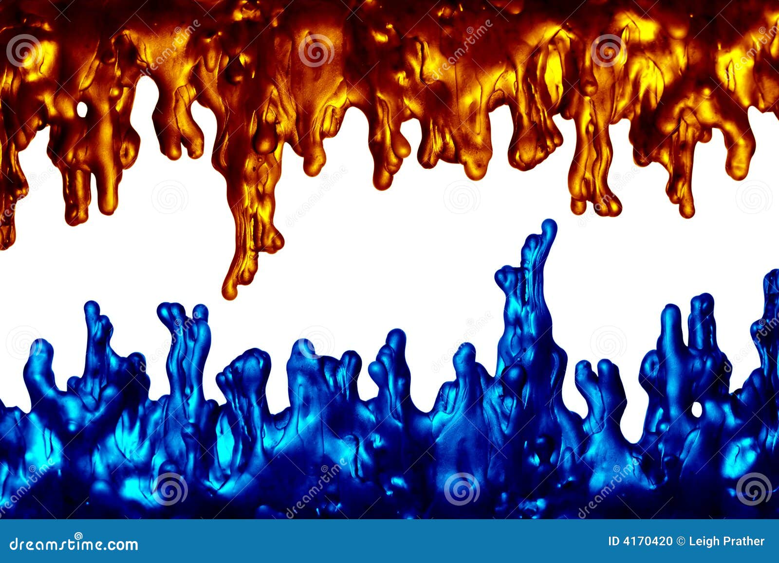 Wax Drippings Border Stock Photo | CartoonDealer.com #4170420