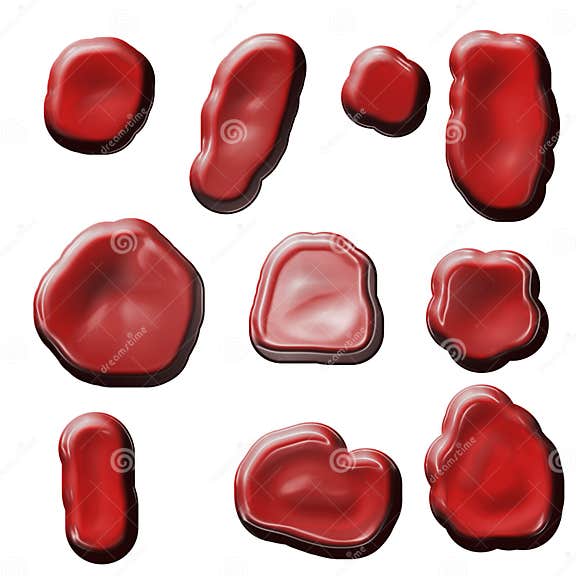 Wax drops stock illustration. Illustration of molten, letter - 5327486