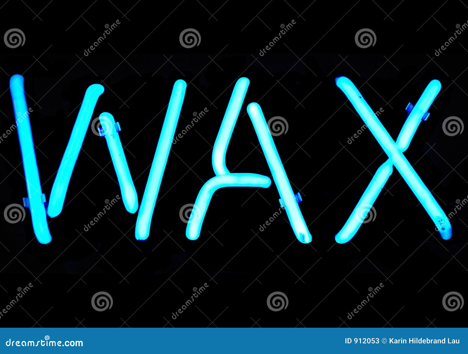Wax Neon Sign stock image. Image of underarm, sign, barber - 912053