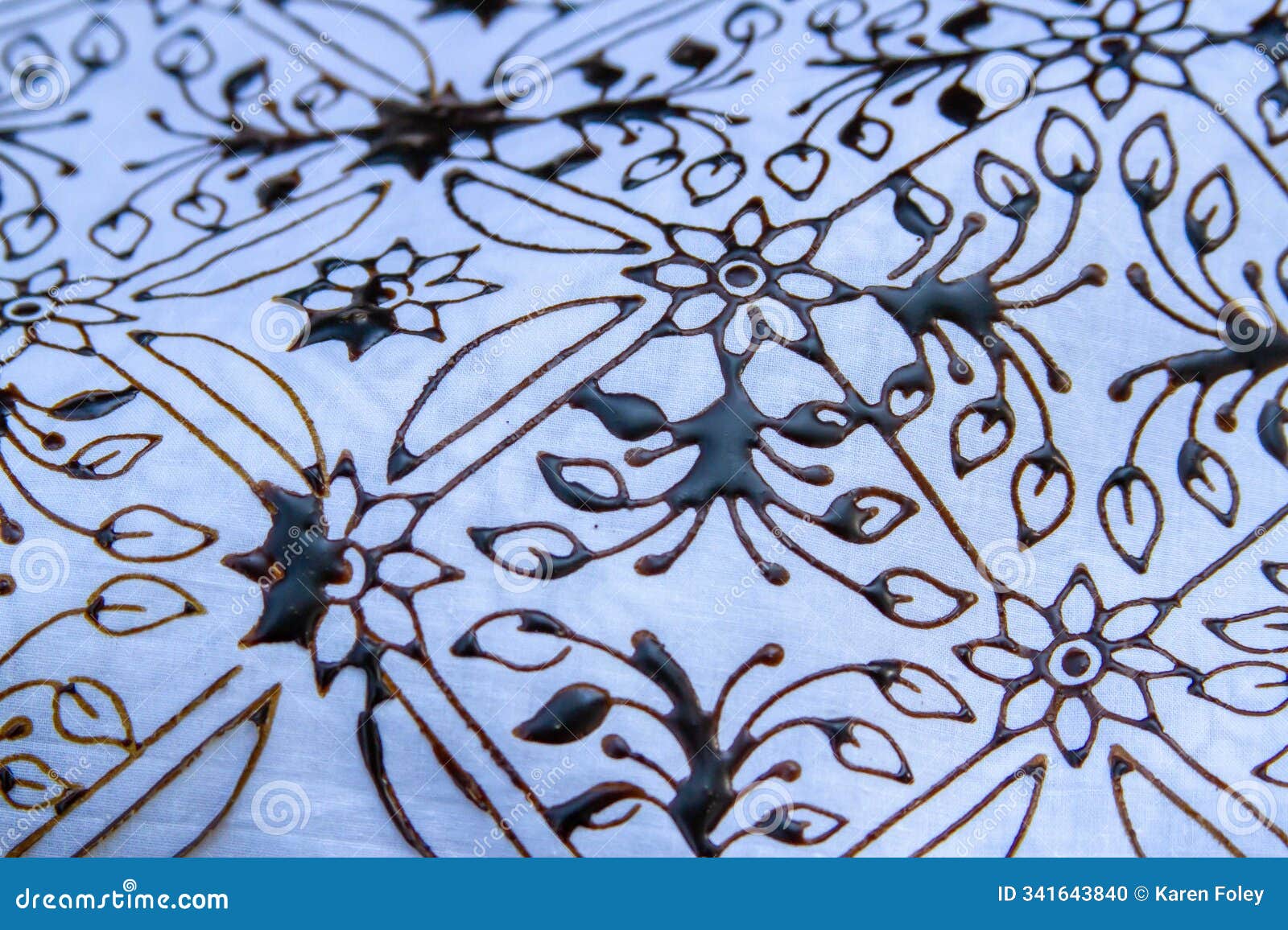 Wax pattern for Batik stock photo. Image of performance - 341643840