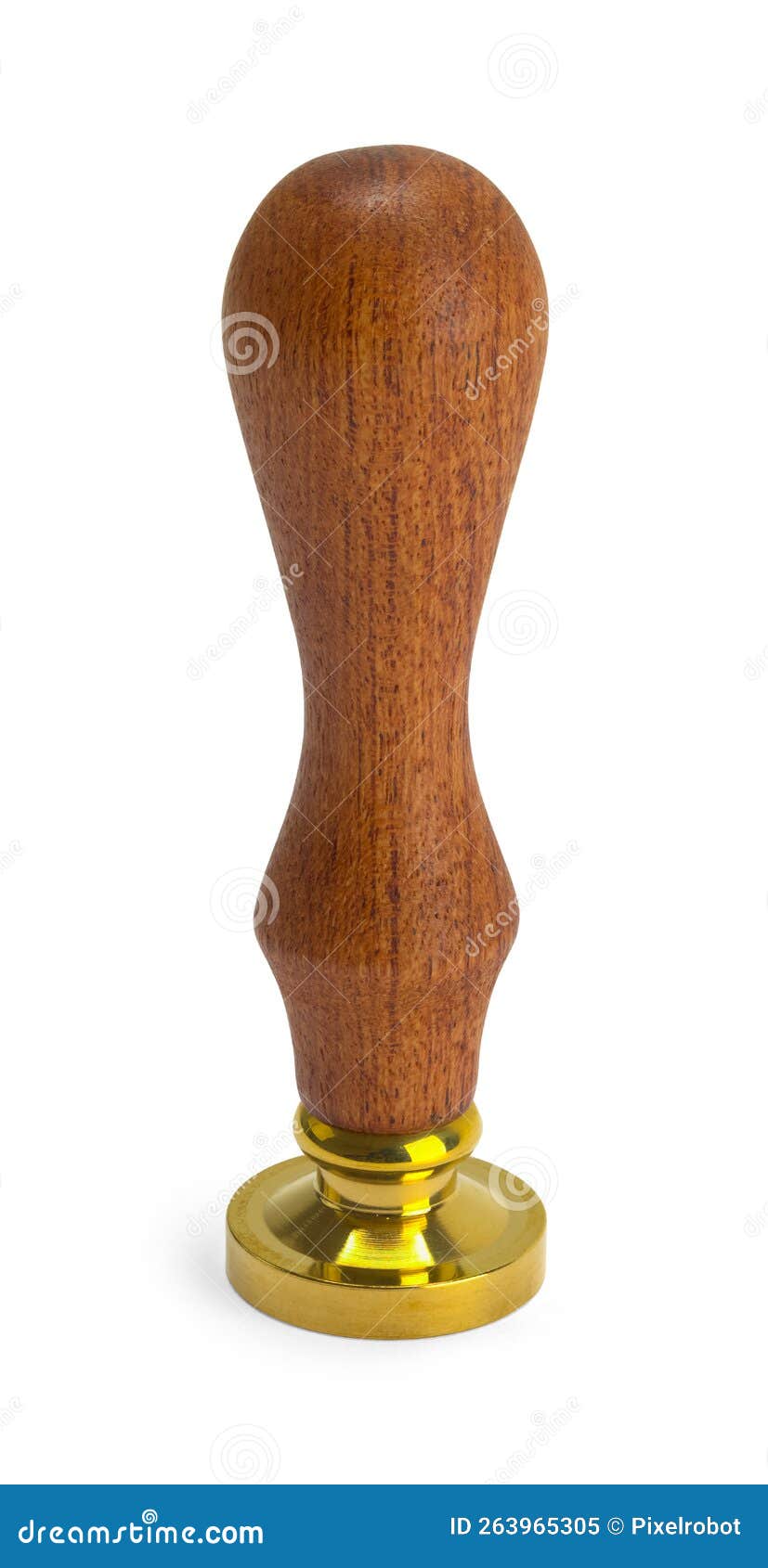 Wax Stamper stock image. Image of stamper, tool, handle - 263965305