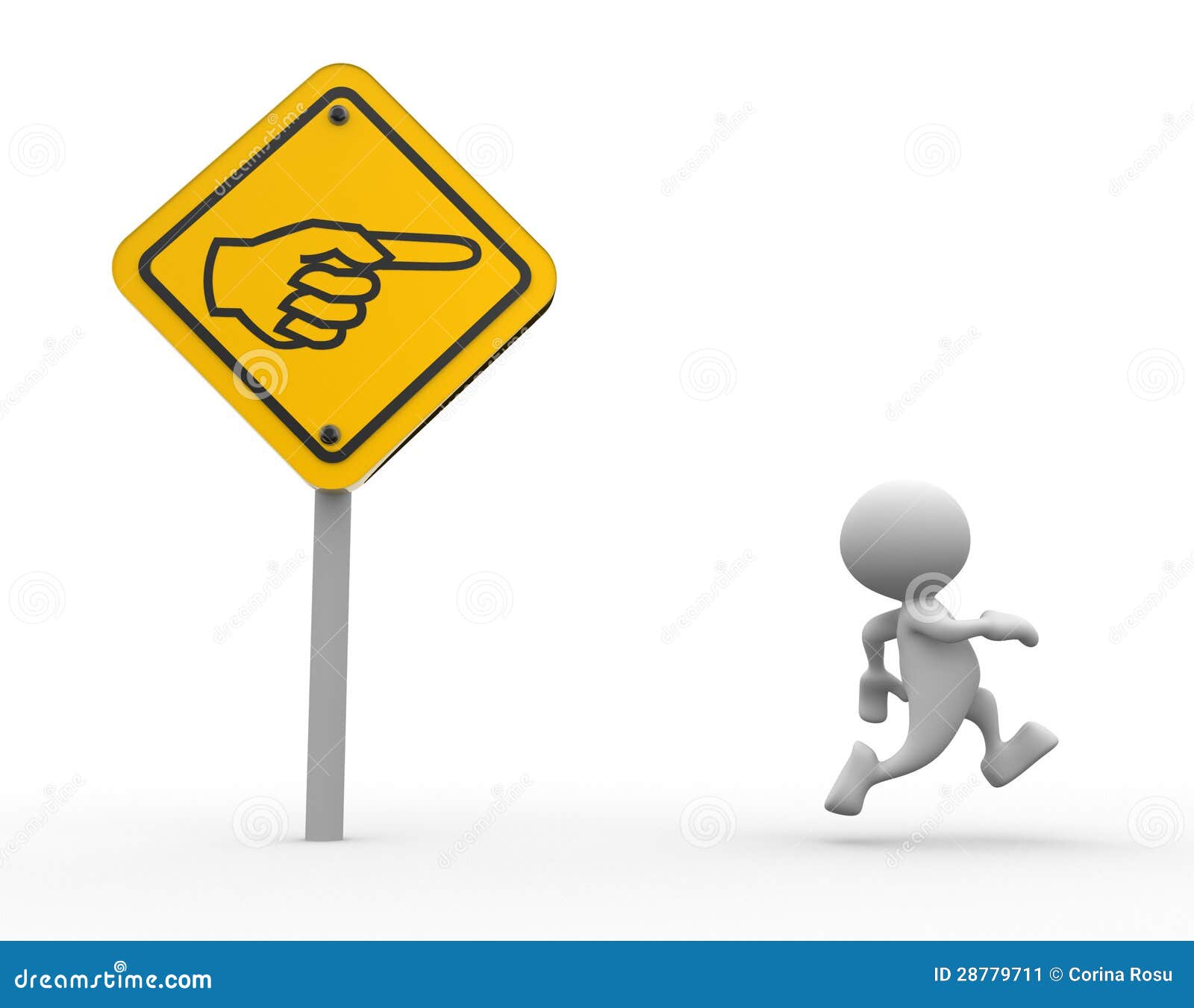 This way stock illustration. Illustration of white, rhombus - 28779711