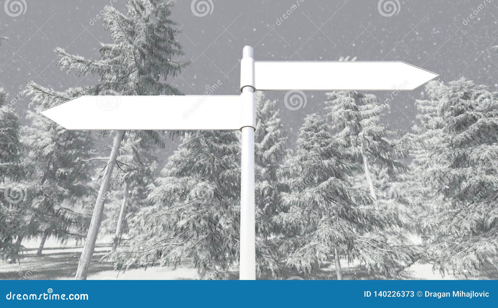 Way Choice Showing Strategy Stock Illustration - Illustration of ...