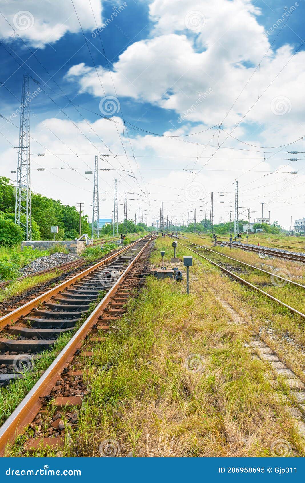 The way forward railway stock image. Image of forward - 286958695