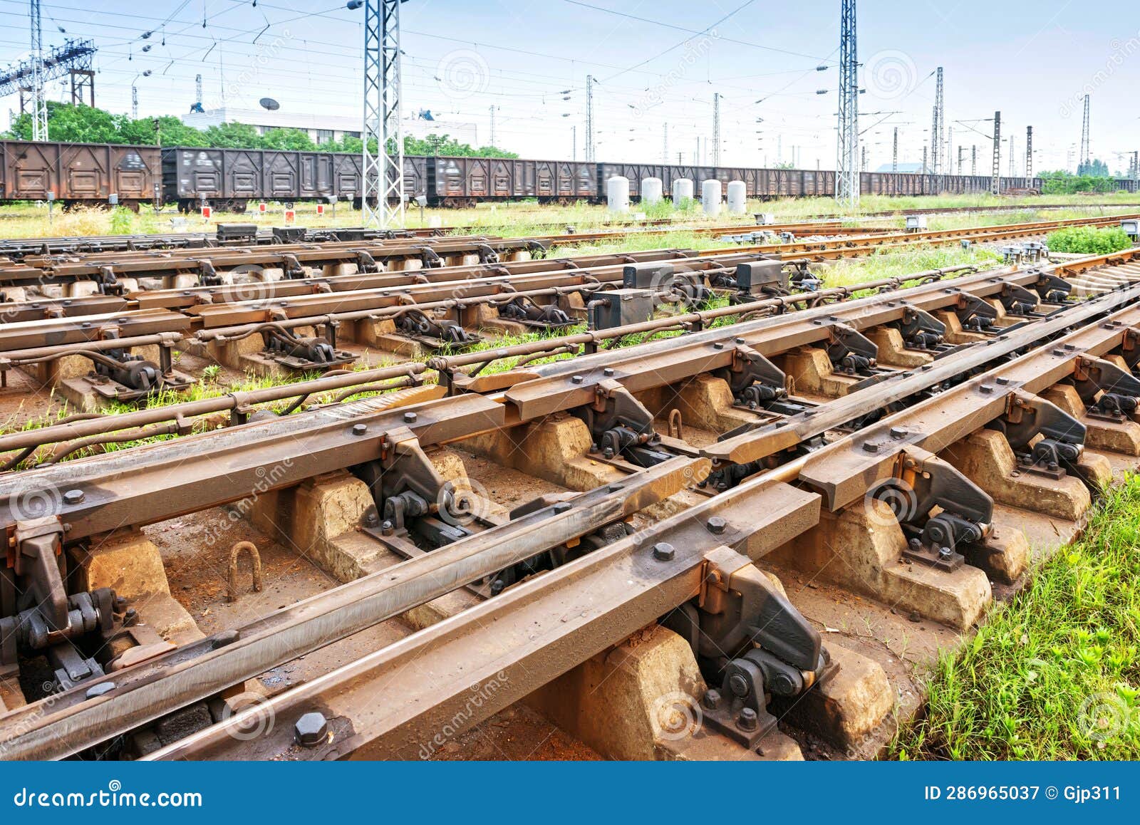 The way forward railway stock image. Image of junction - 286965037