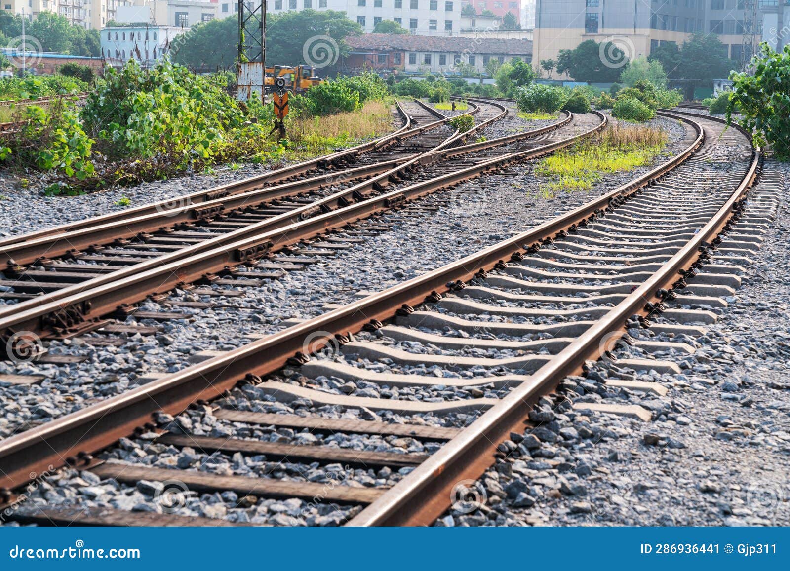 The Way Forward Railway Outdoors Stock Image - Image of landscape ...