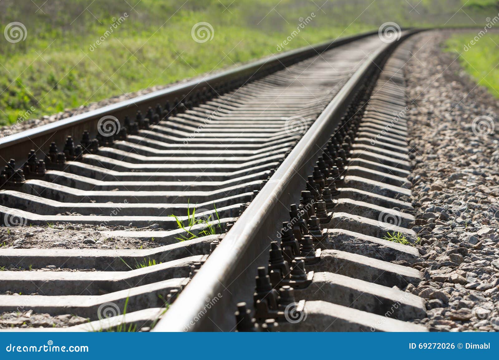 The way forward railway stock photo. Image of journey - 69272026