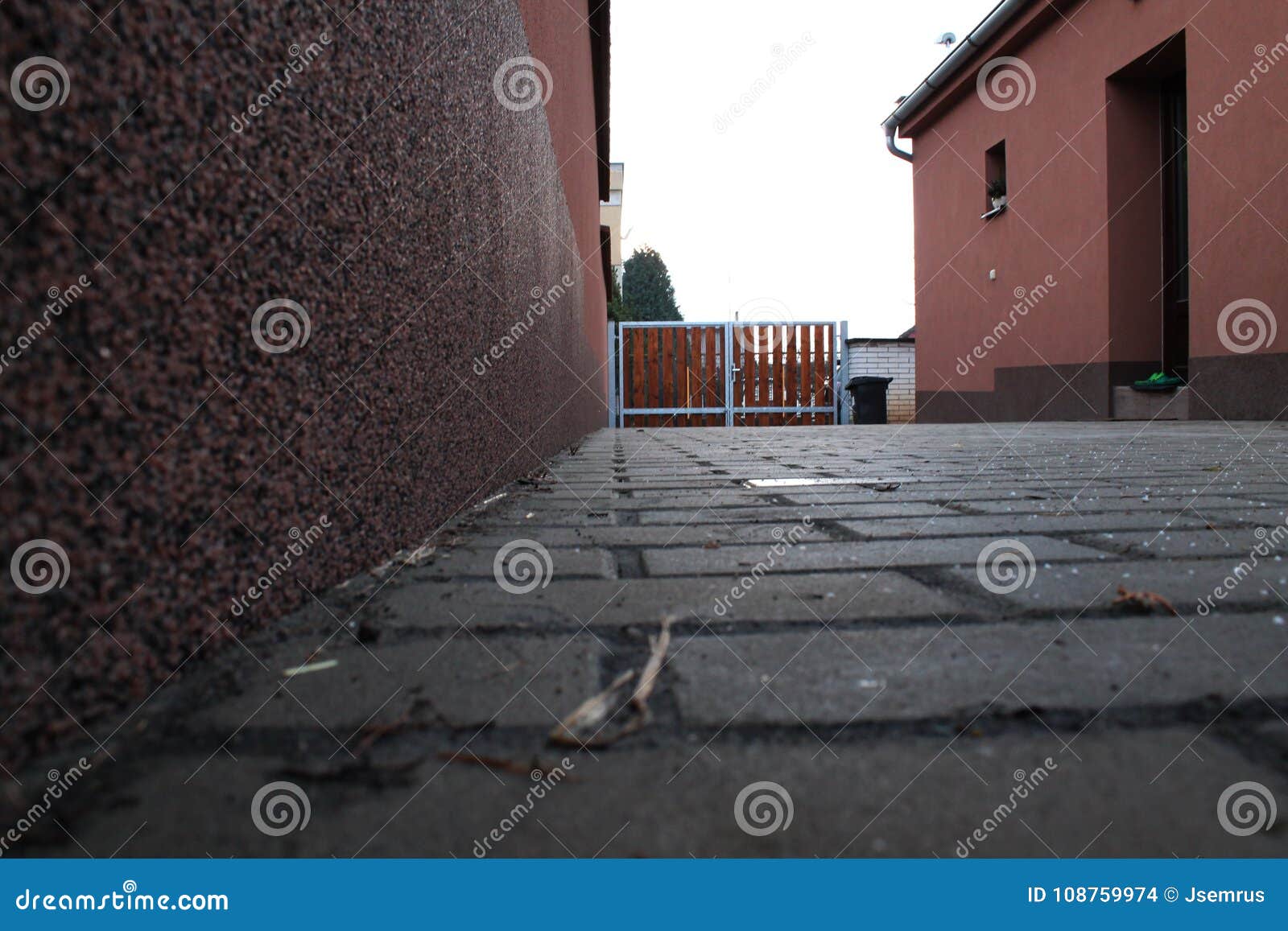 A House Way stock photo. Image of city, cobblestone - 108759974