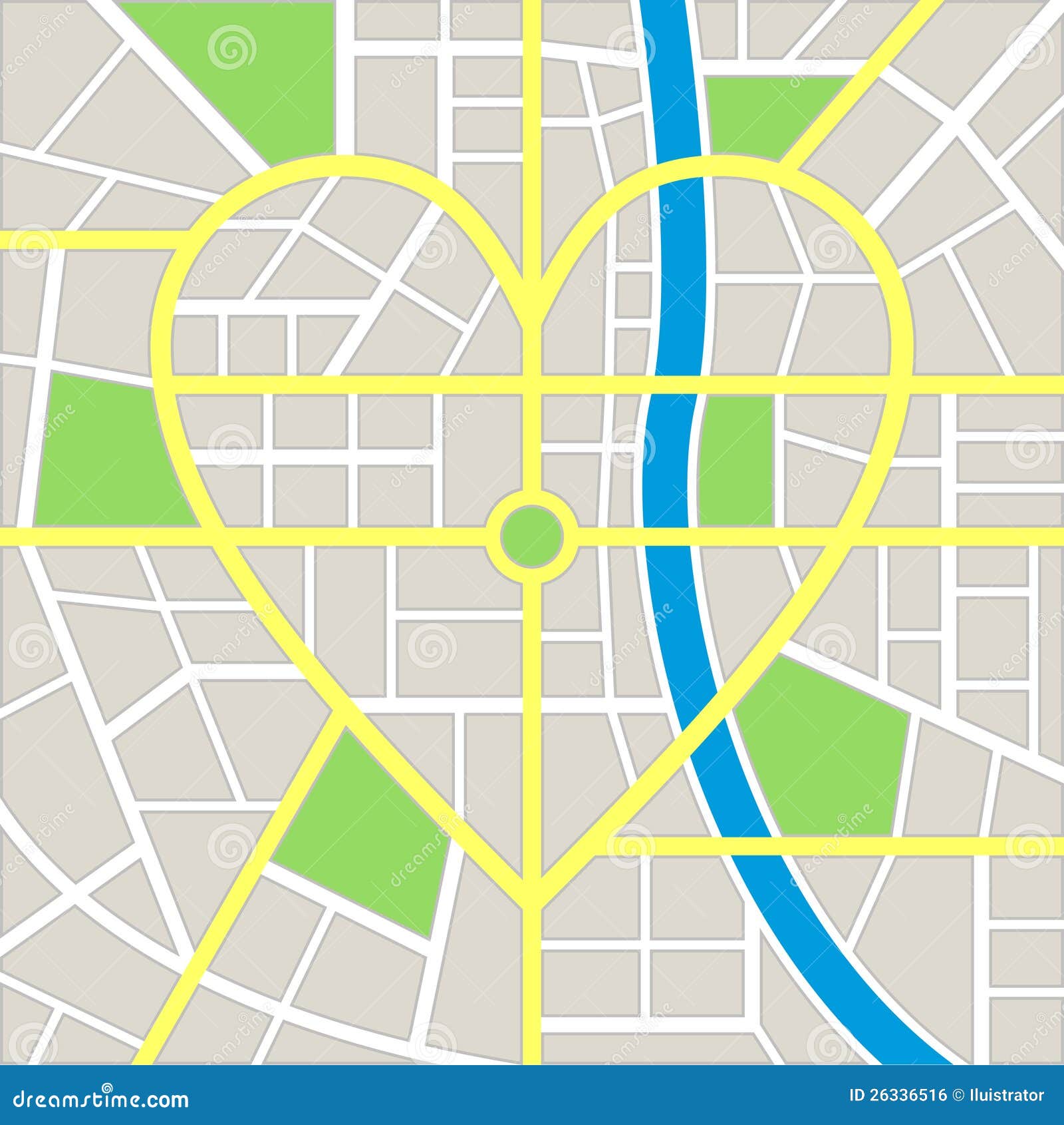 The way of heart stock illustration. Illustration of global - 26336516