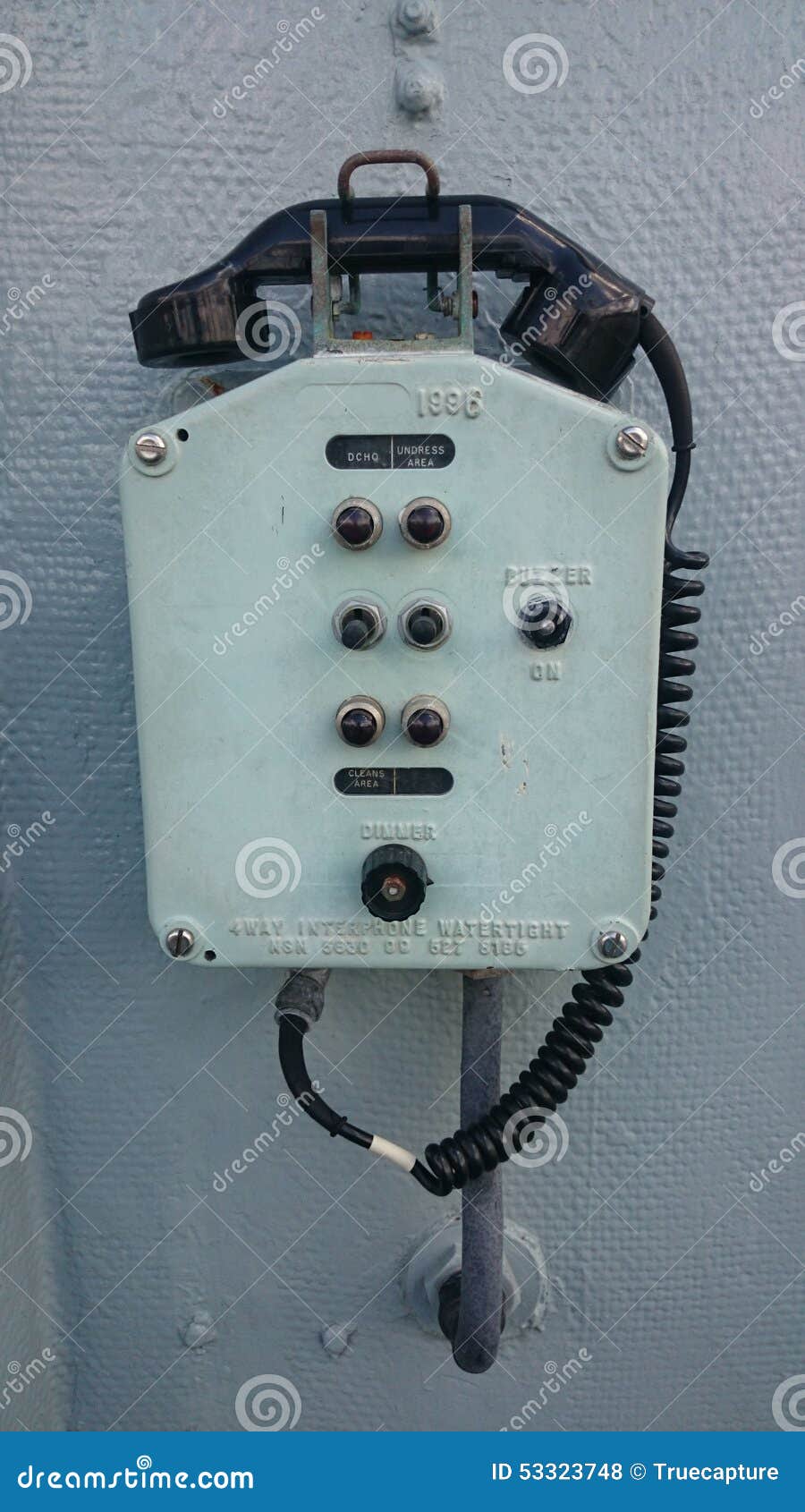 4 Way Interphone Watertight Stock Photo - Image of military, ship: 53323748